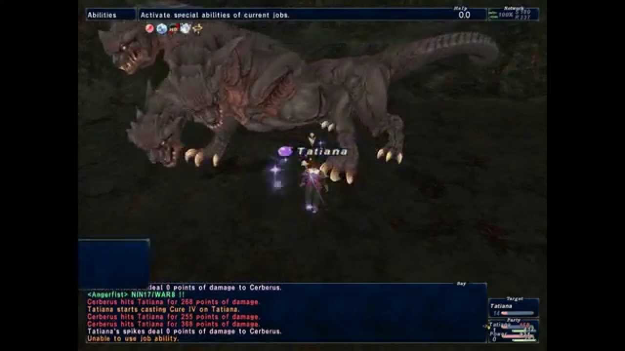 Final Fantasy XI - Playing with Cerberus 2007 - YouTube