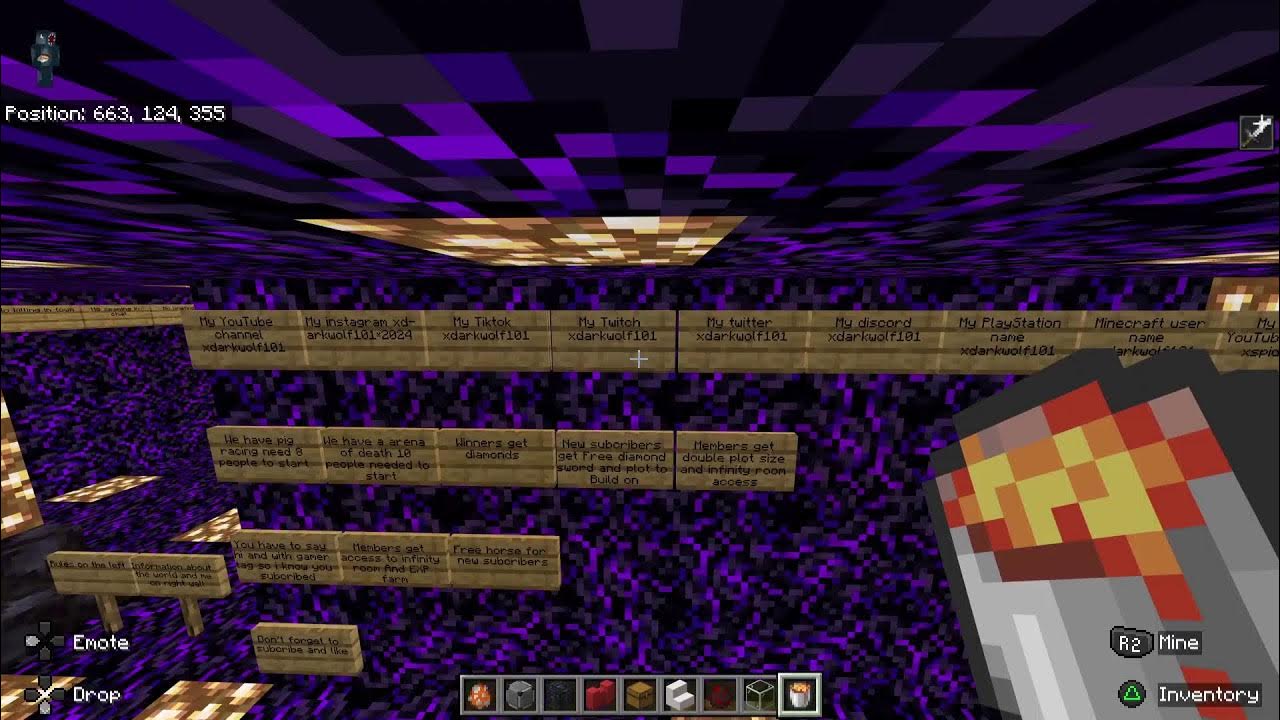 Minecraft # anyone can join / bedrock and java Server - YouTube