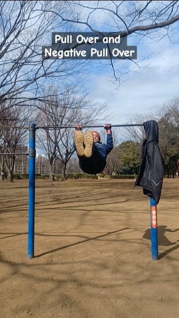 Pull Over and Negative Pull Over #calisthenics - YouTube