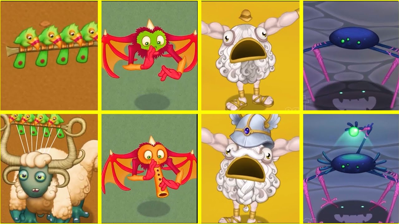 LOST THINGS and BODY PARTS of the Monsters | My Singing Monsters | Part ...