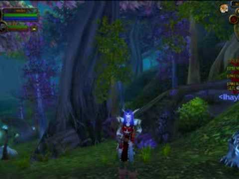 Night Elf Dancing.. - YouTube