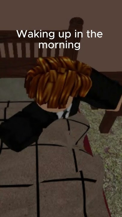 Waking up #roblox #robloxanimation - YouTube