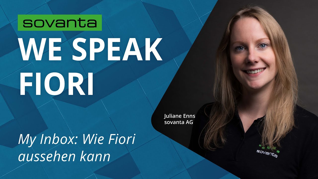 Wie Fiori aussehen kann - am Beispiel "My Inbox" | SAP Fiori App ...