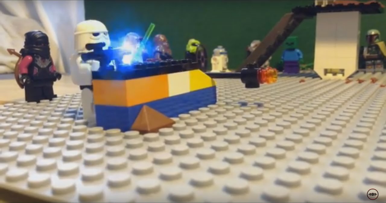 Giant LEGO Battle 2016 - YouTube