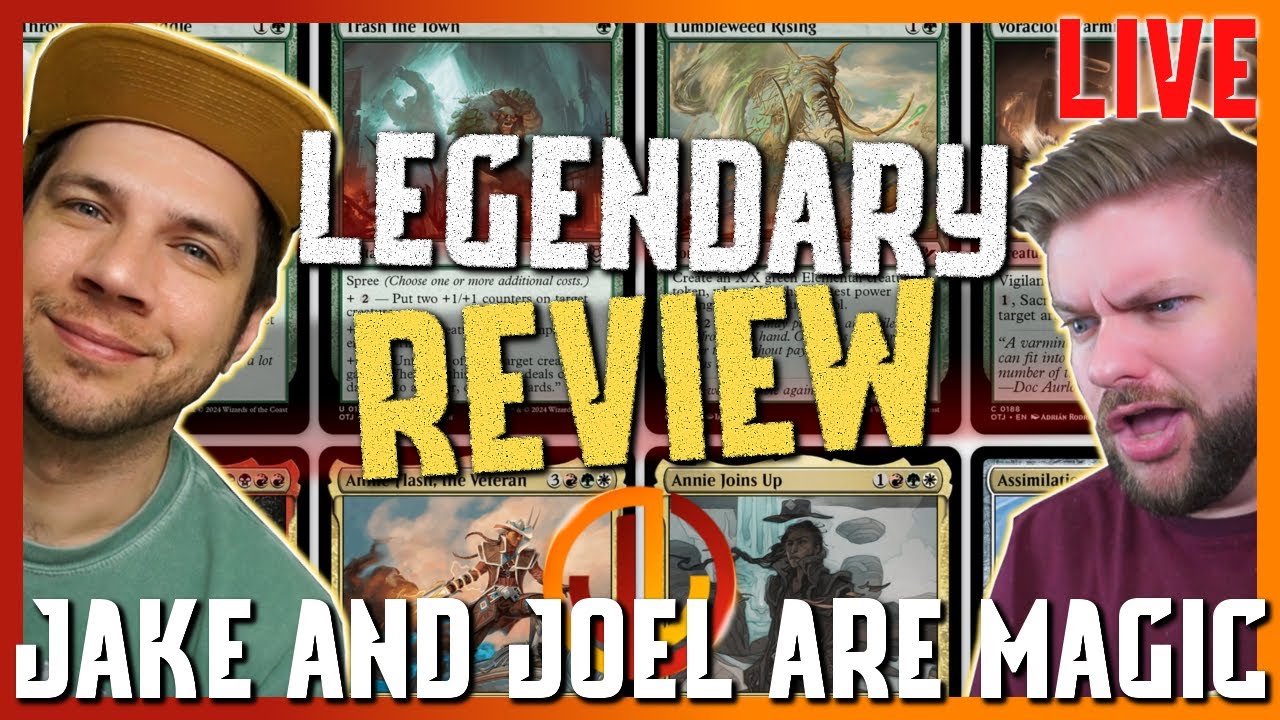 🔴mtg live: Reviewing Legends from Outlaws of Thunder Junction | Drake ...