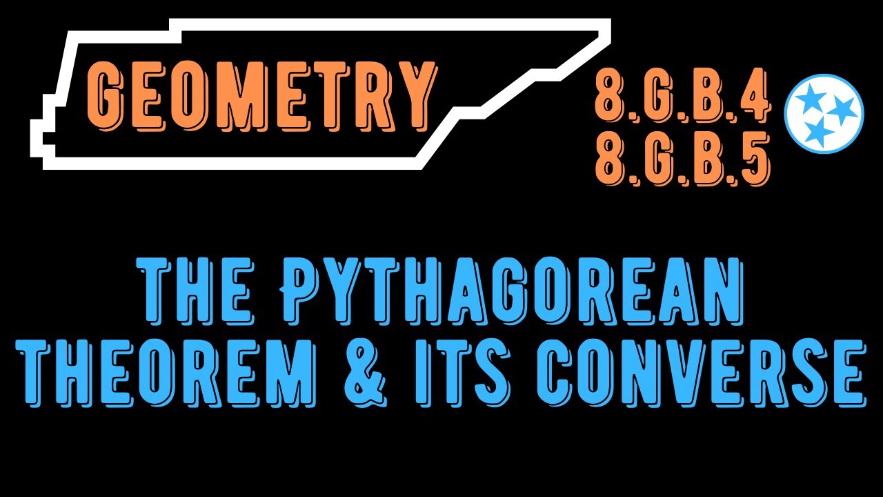 The Pythagorean Theorem & Its Converse - YouTube
