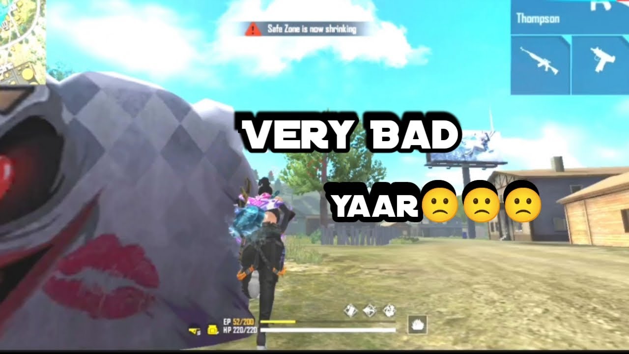 free fire rank gameplay//Bad 😞😞 - YouTube