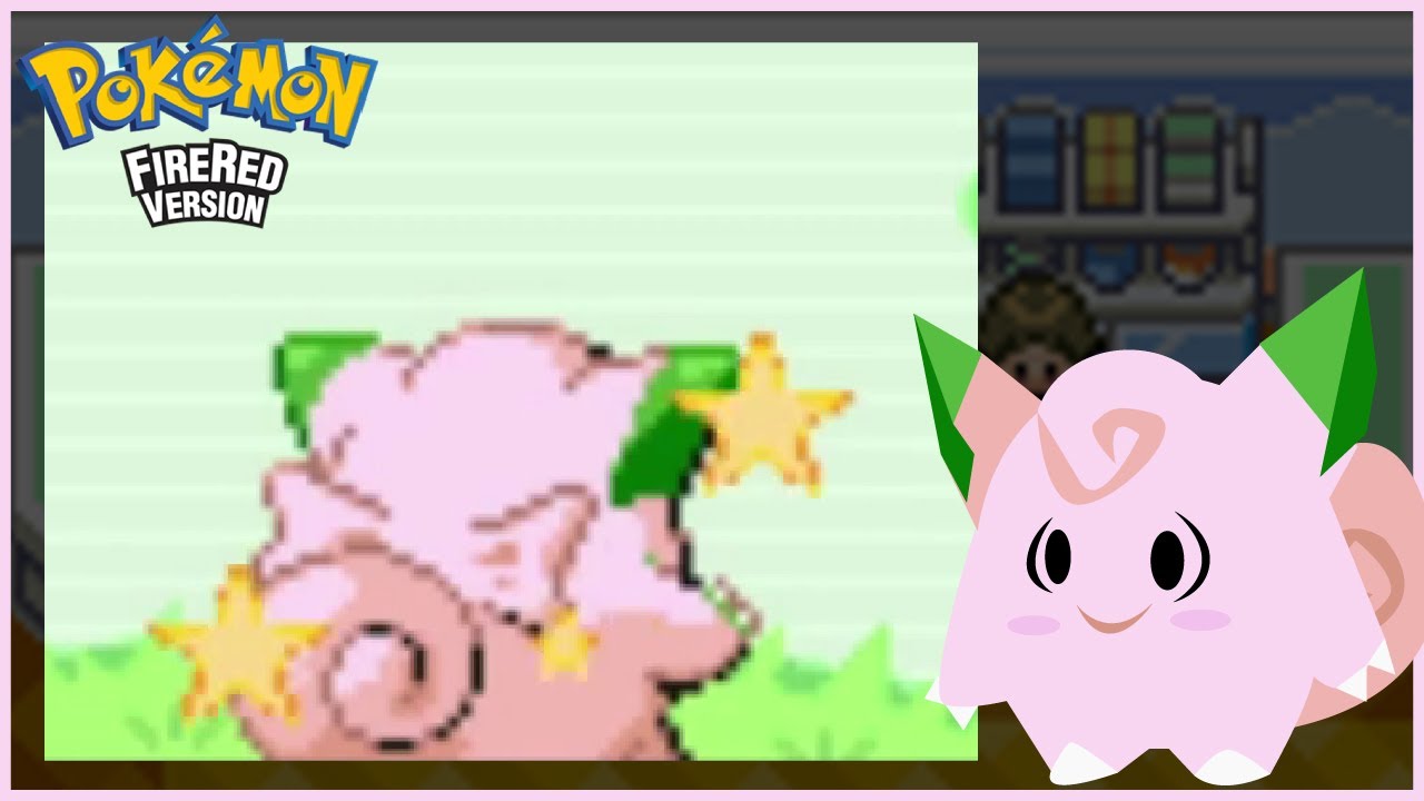 (LIVE) FULL ODDS Shiny Clefairy in Pokemon FireRed - YouTube