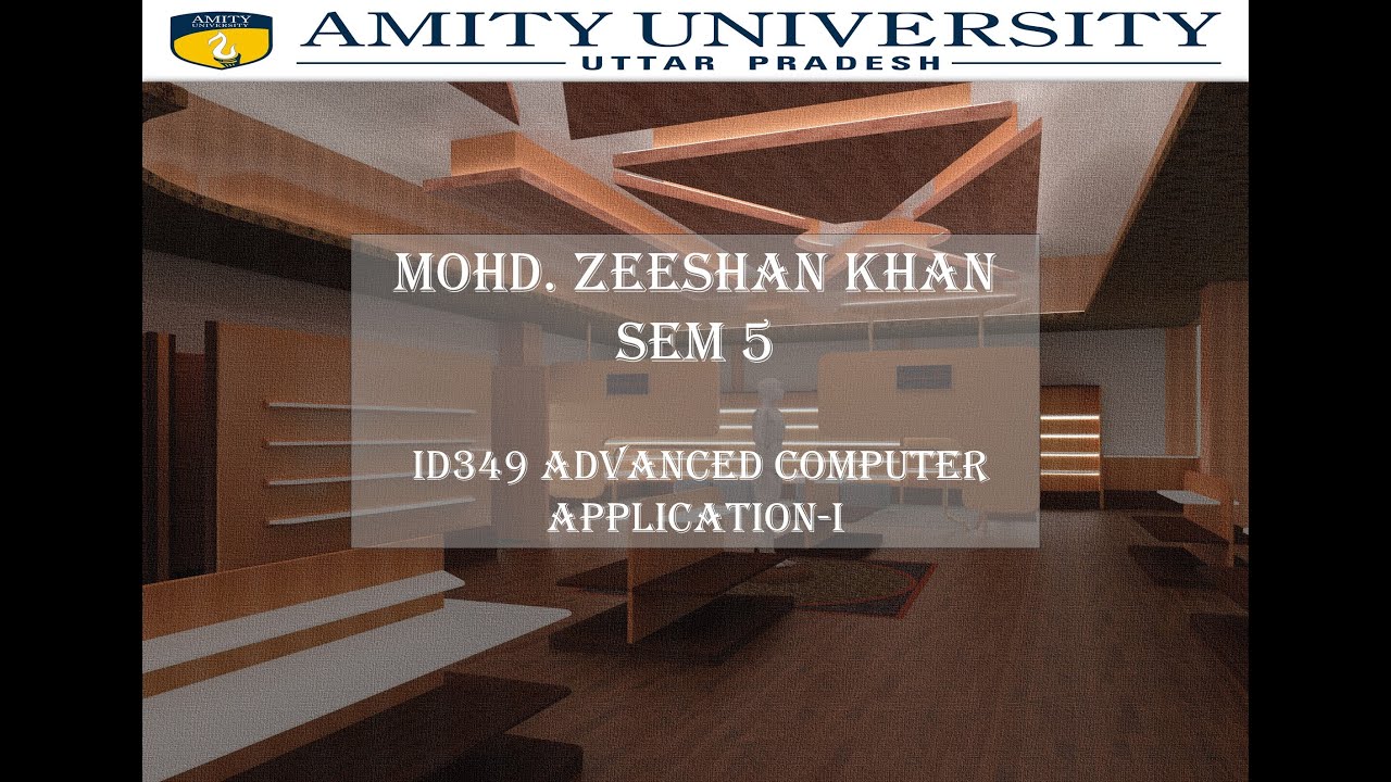 Making 3D Photorealistic rendering in AutoCAD | tutorial by zeeshan ...