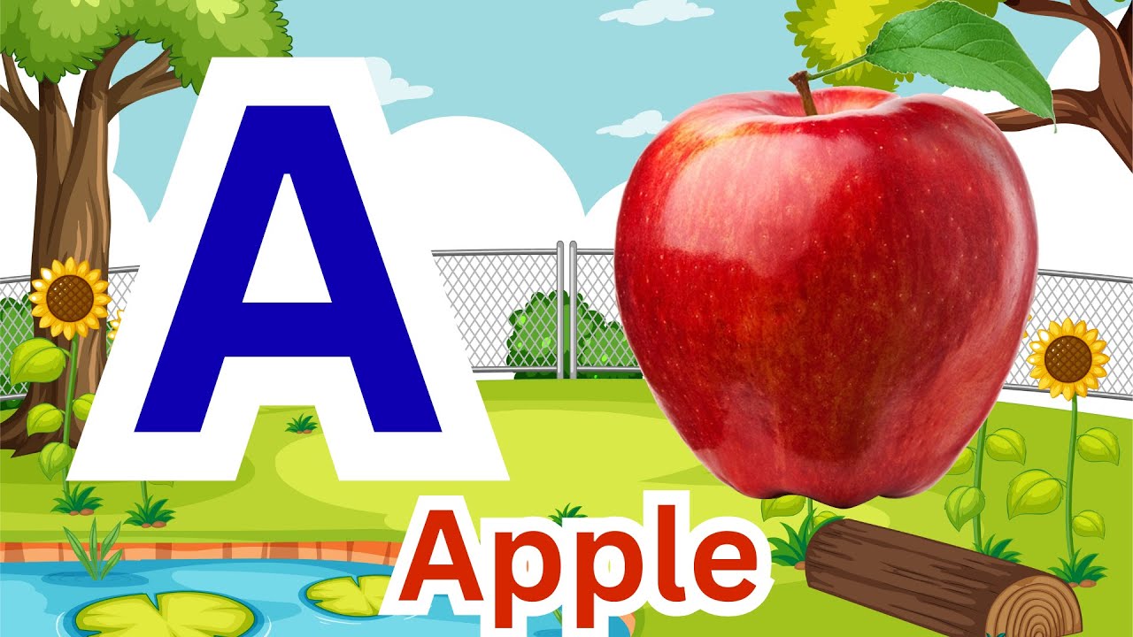 "ABC Phonics for Toddlers | A for Apple to Z for Zebra | Learn Letters ...
