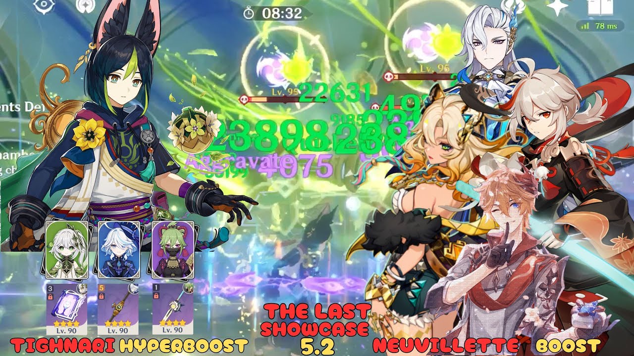 HE’S BACK C1 Neuvillette Power & C1 Tighnari Hyperboost / ABYSS 5.2 ...