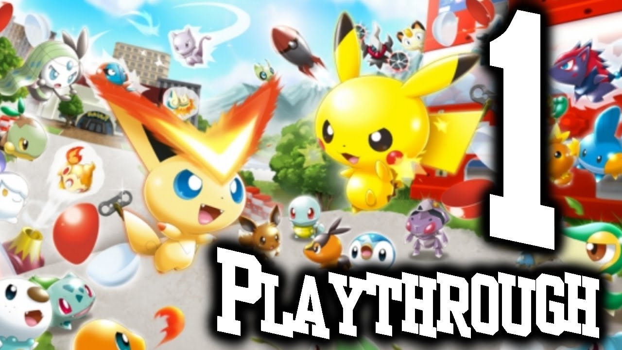 Pokemon Rumble U Live Walkthrough Playthrough Part 1 - Dream Gate - YouTube