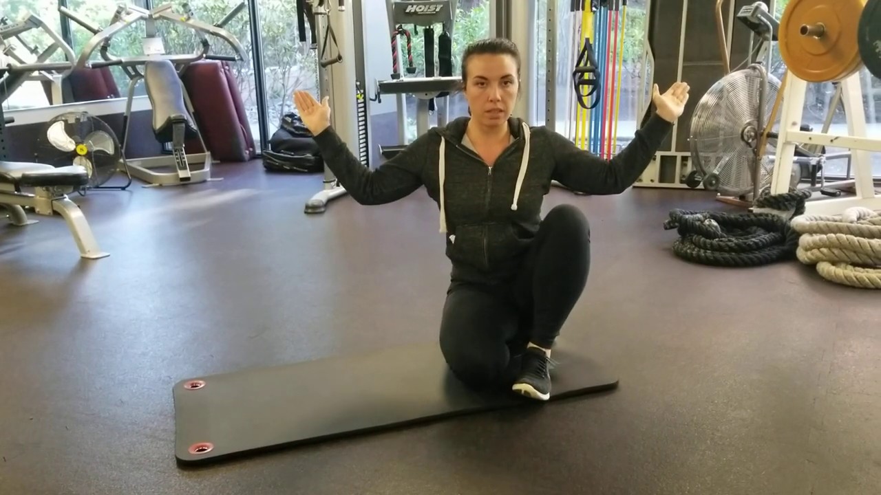 Prone "W" Raise - YouTube