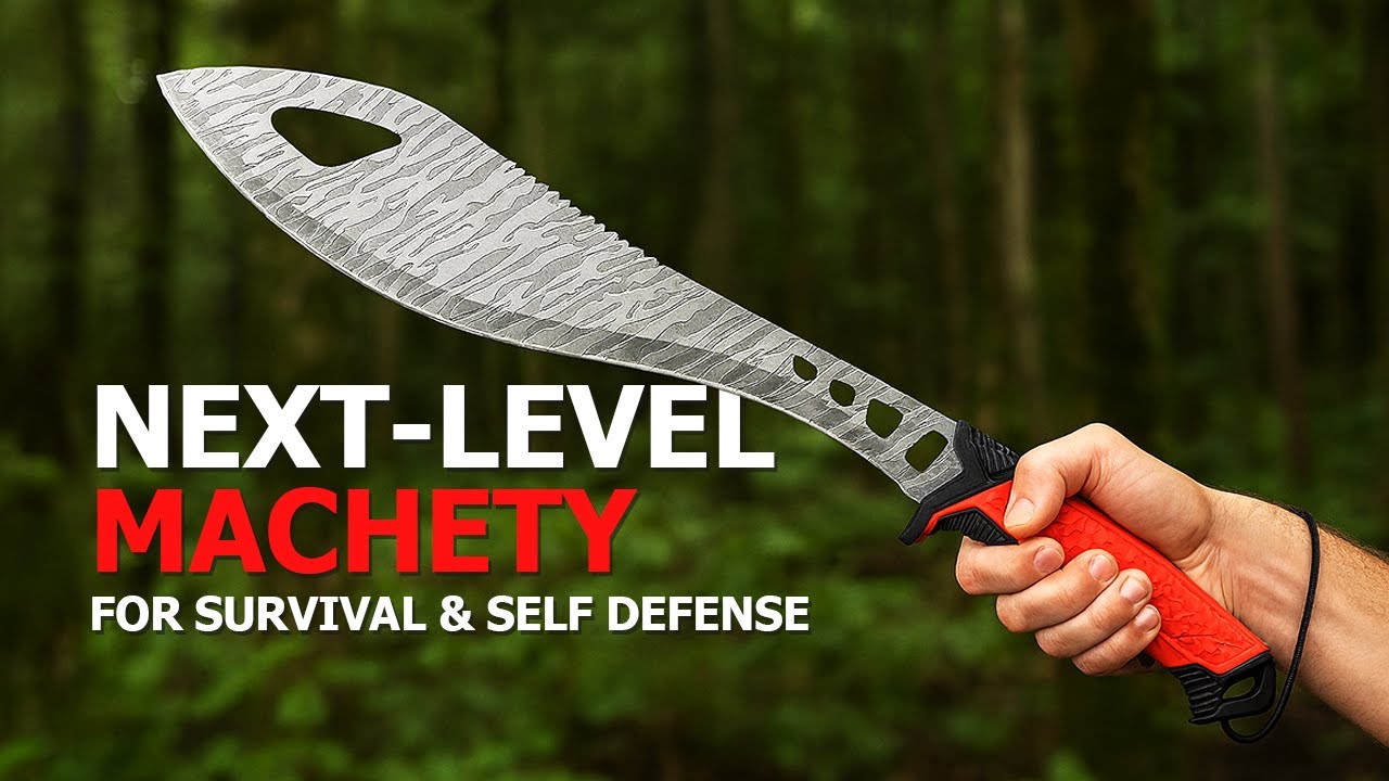 17 NEXT-LEVEL MACHETE for Survival & Self Defense - YouTube