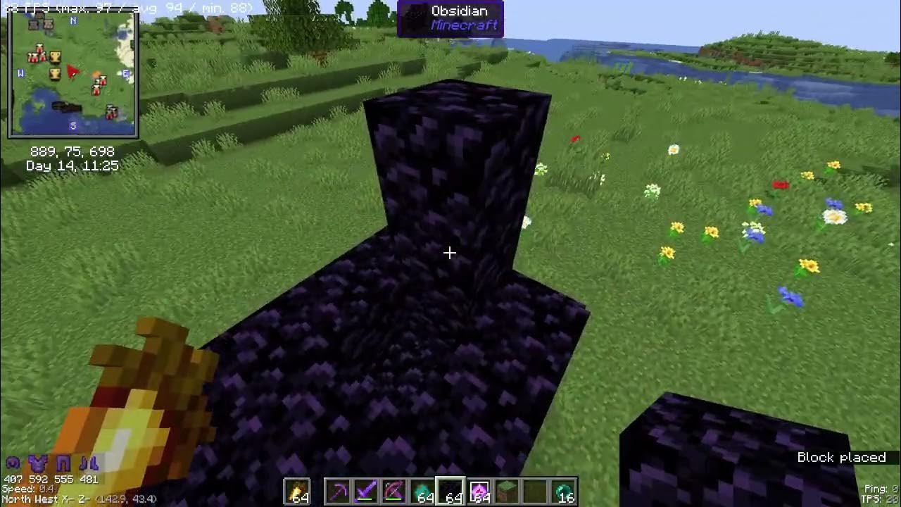 Minecraft Tpa Crystal Trap Youtube