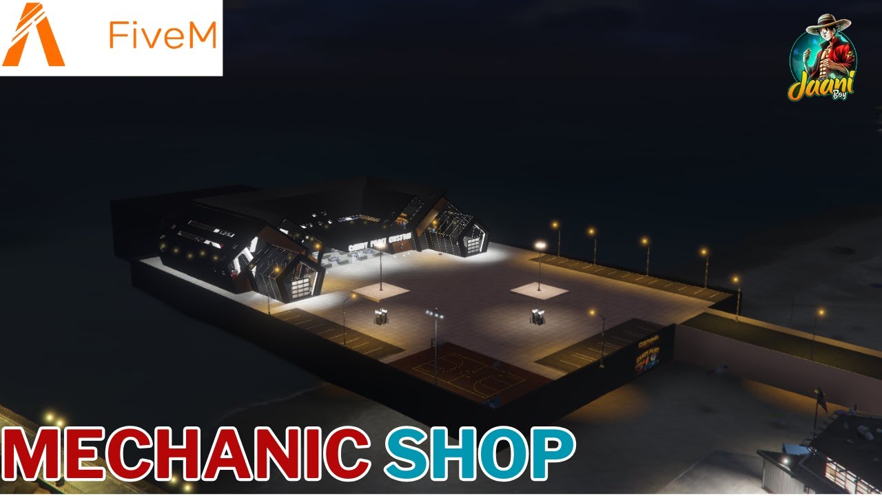 Fivem Mechanic Shop / Fivem Candy Paint Custom - YouTube