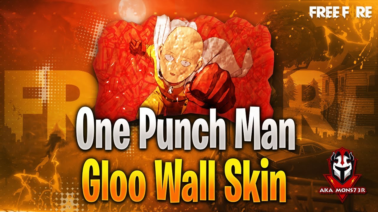 One Punch Man Gloo Wall Skin | Taunting Smile Vector Skin | Lucky ...