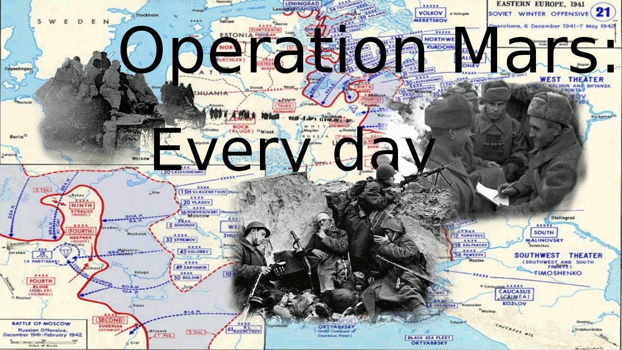 Operation Mars Nov. 1942 - Jan. 1943 - Everyday - YouTube