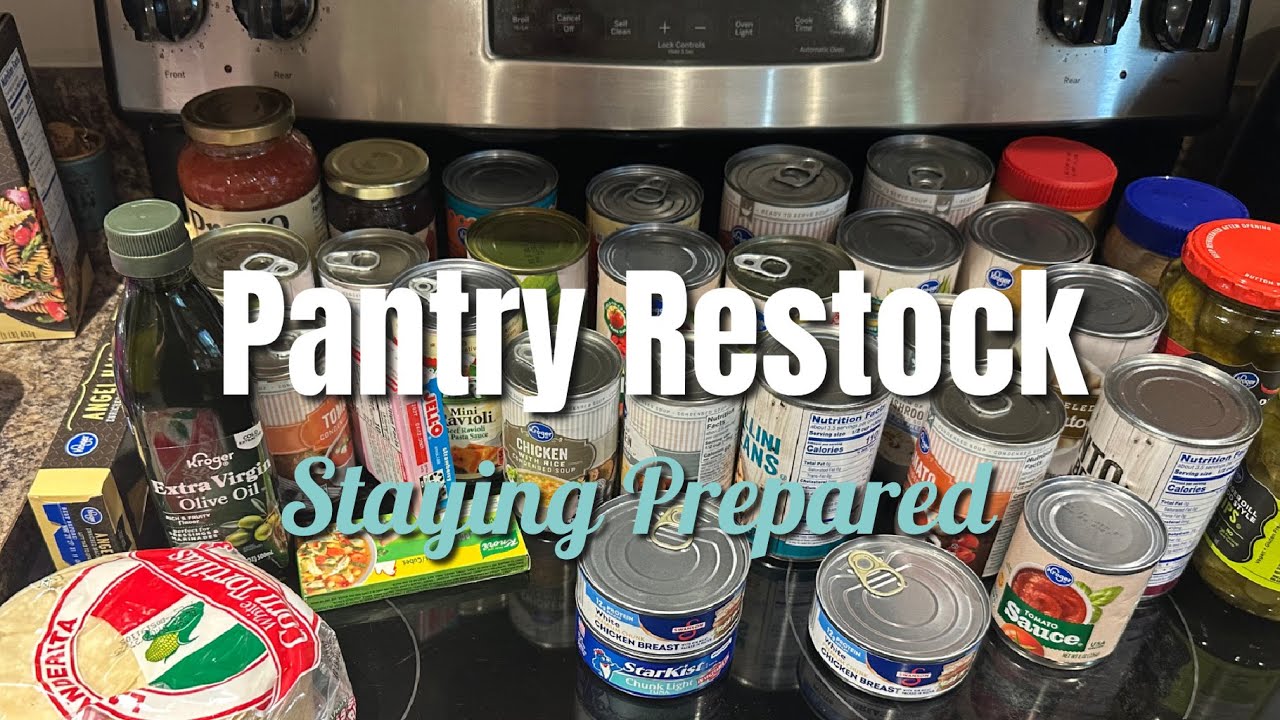 Stocking Up on Canned Goods #cannedgoods #groceryhaul - YouTube
