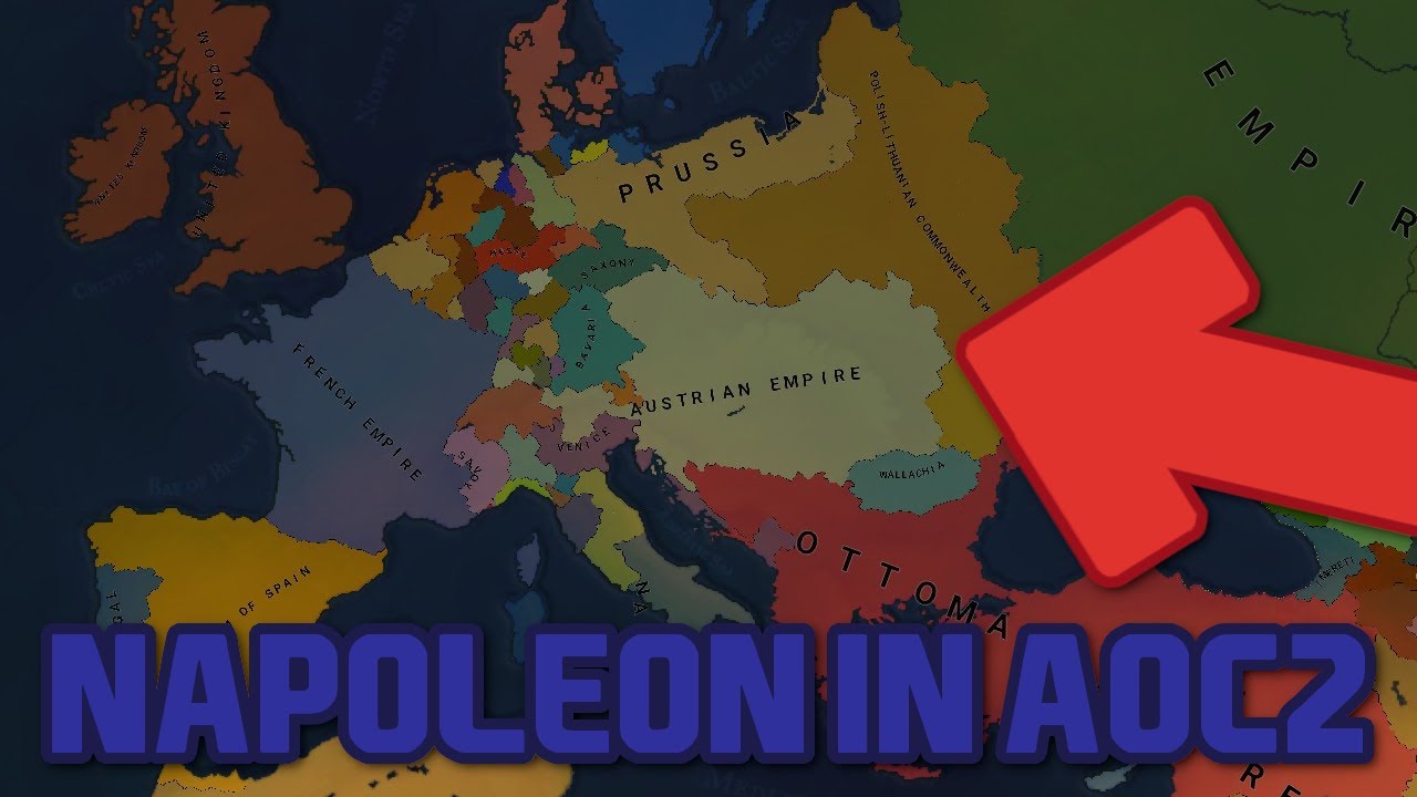 😲 NAPOLEON IN AOC2 !!! 😲 | AGE OF CIVILIZATIONS 2 | AGE OF HISTORY 2 ...