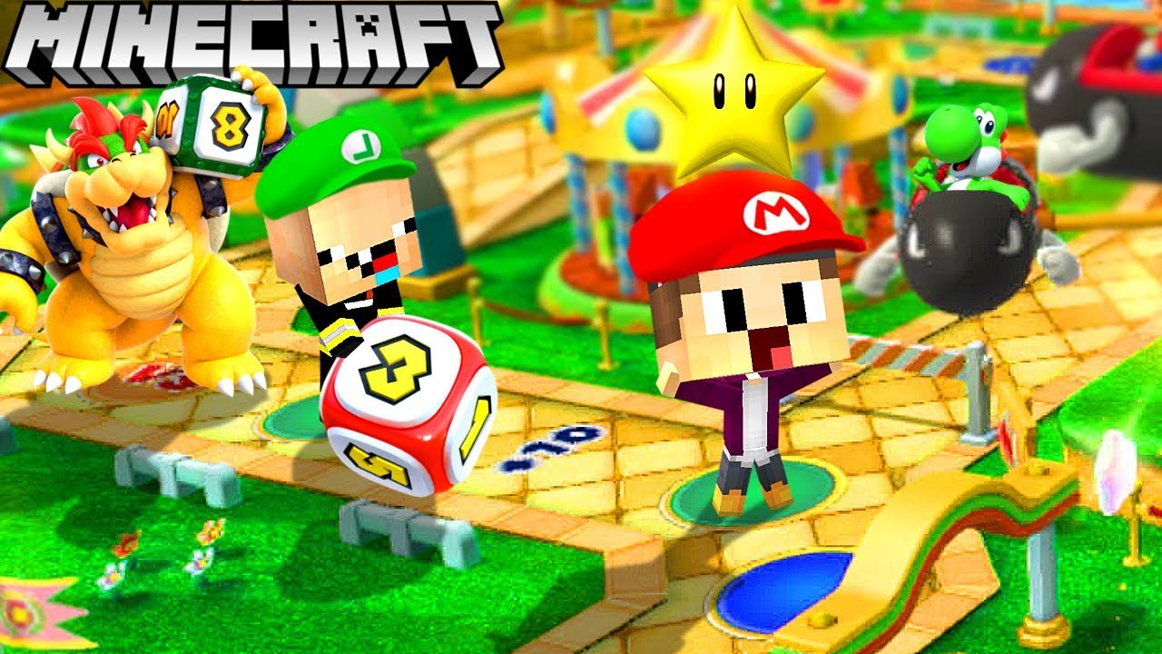 XXL MARIO PARTY SPIELBRETT IN MINECRAFT! - YouTube