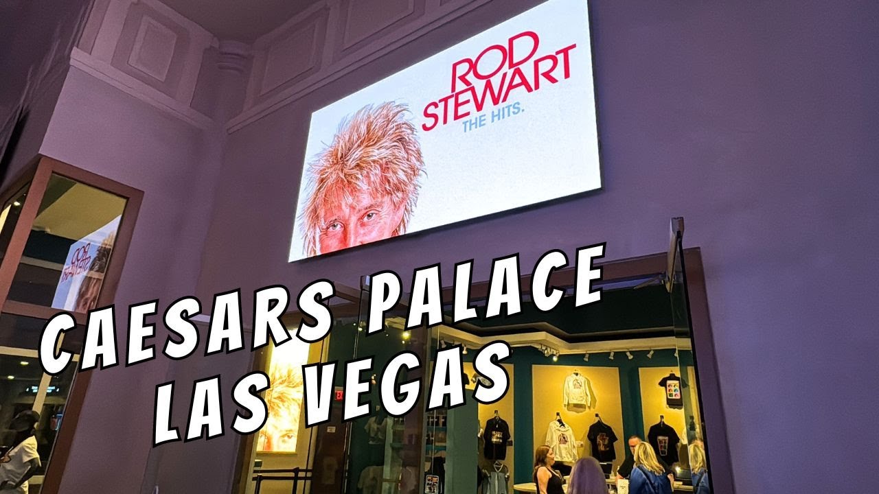 British Rock & Pop Singer Gift Shop at Caesars Palace Las Vegas Rod ...