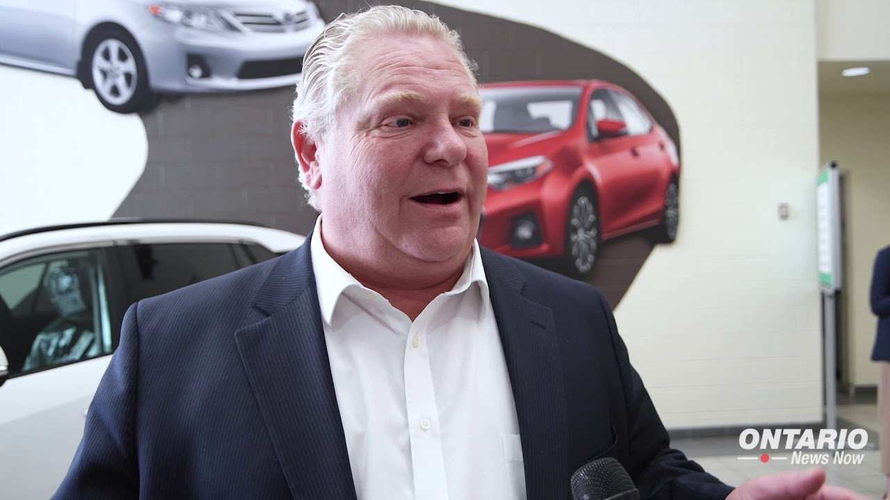 Premier Ford joined workers at Toyota’s Cambridge plant to celebrate ...