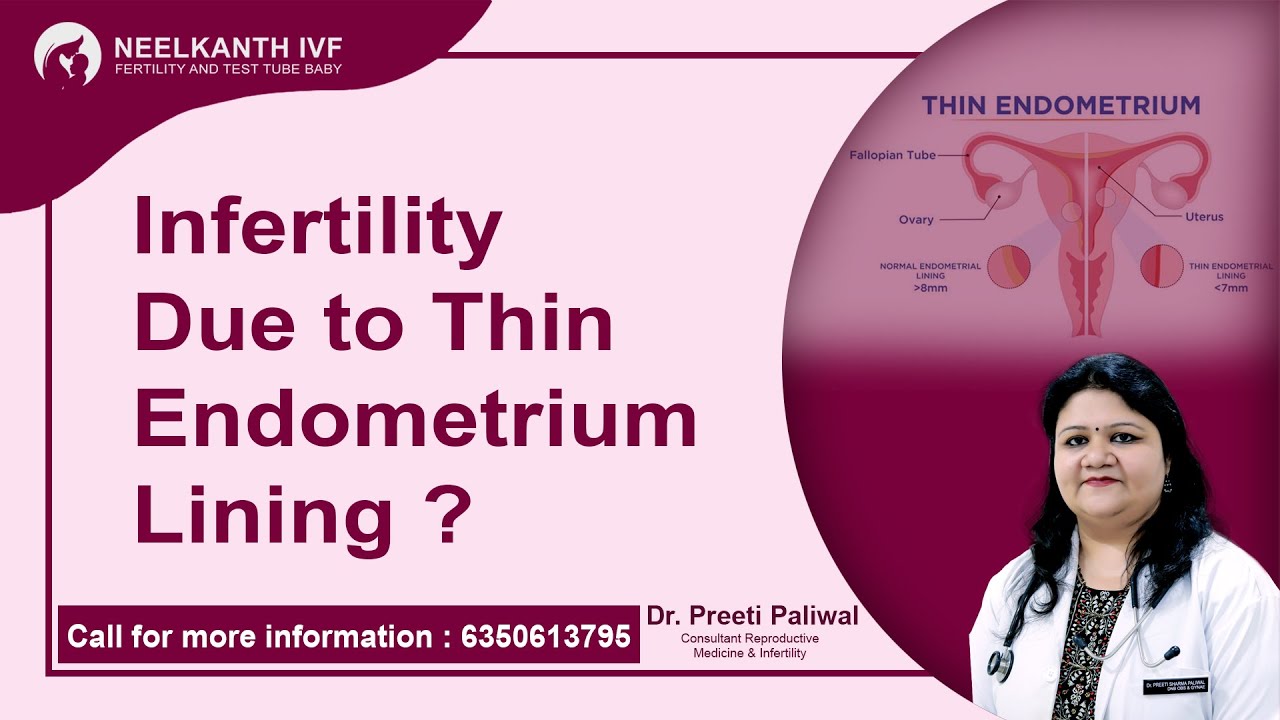 Thin Endometrium Lining | Thin Endometrium Can Get Pregnant - YouTube