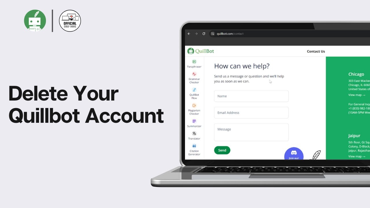 How To Delete Your Quillbot Account 2024 (EASY GUIDE) - YouTube