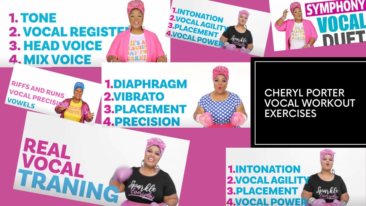 Cheryl Porter Vocal Workout - Exercises | Tone - Vocal Registers ...