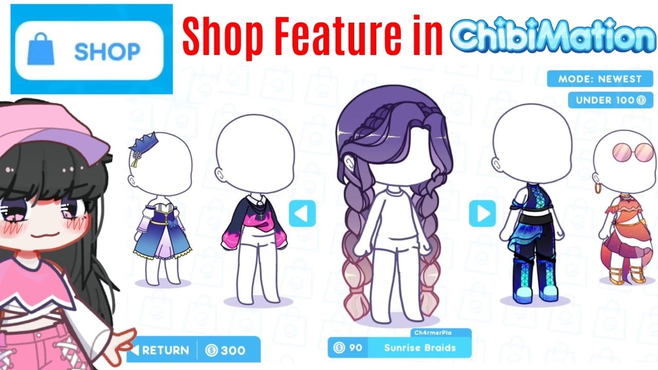 Shop Feature in ChibiMation! - YouTube