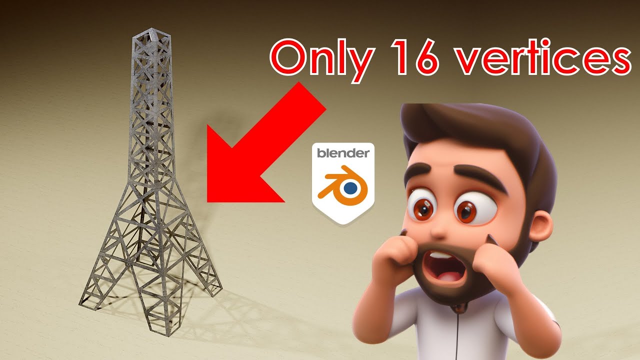 Low poly electric tower modelling + texture creation Blender 3.6 ...