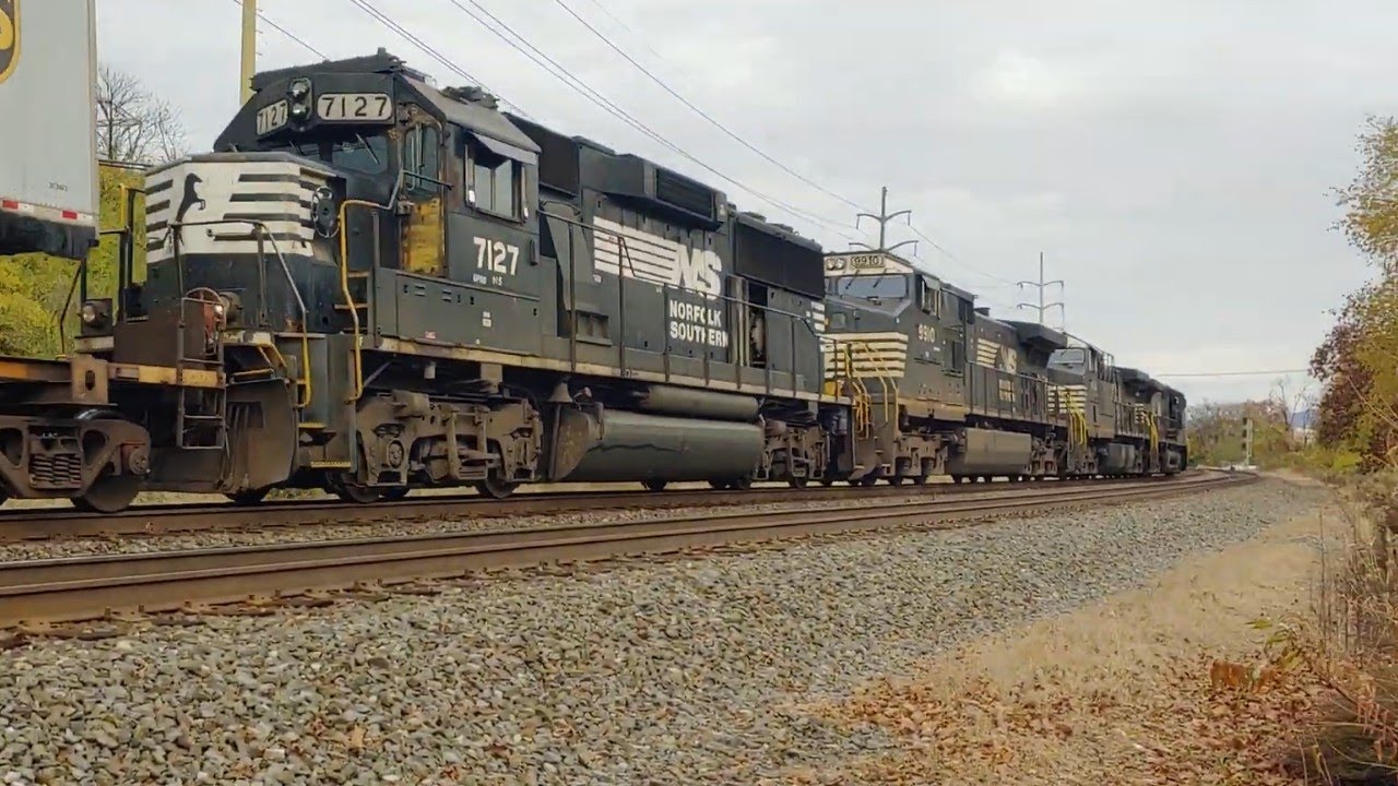 6 NS Trains - YouTube