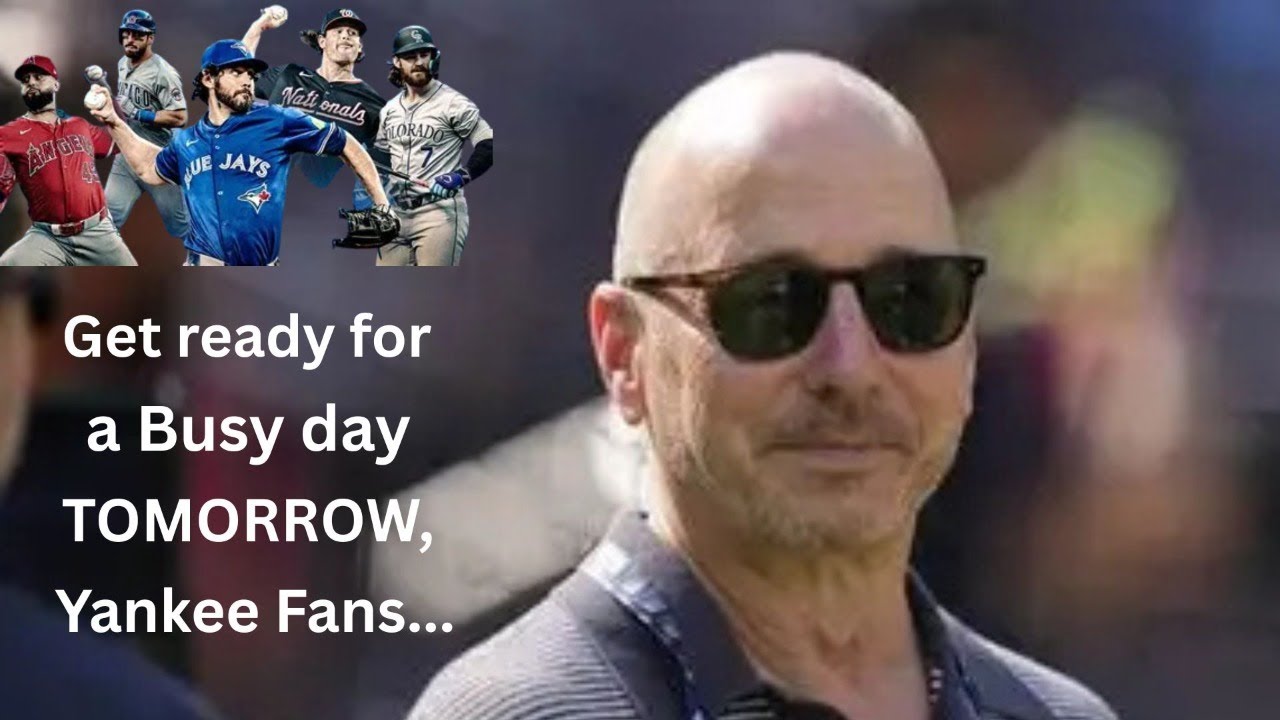 GET READY FOR A BUSY DAY TOMORROW, YANKEE FANS. - YouTube