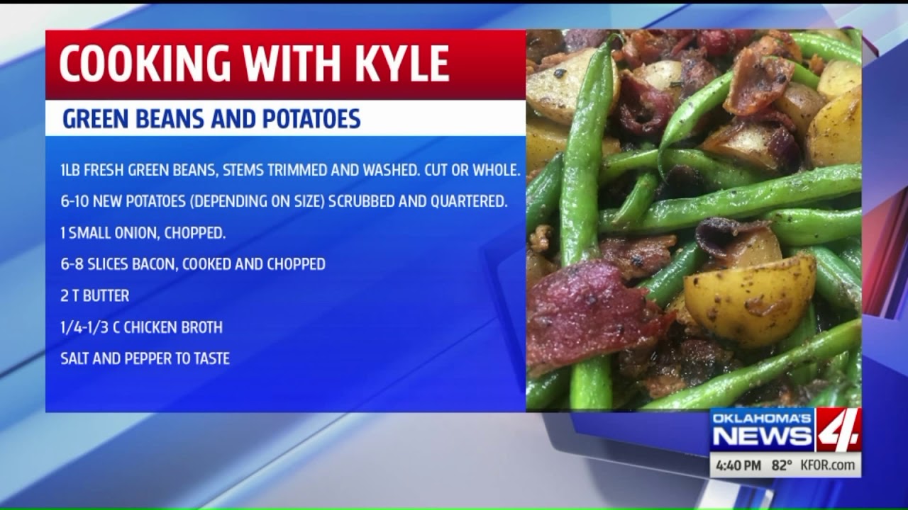 Cooking with Kyle: Potatoes and green beans - YouTube