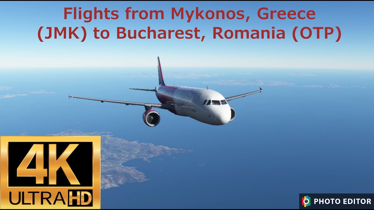 Microsoft Flight Simulator 2020 - Flights from Mykonos, Greece (JMK) to ...