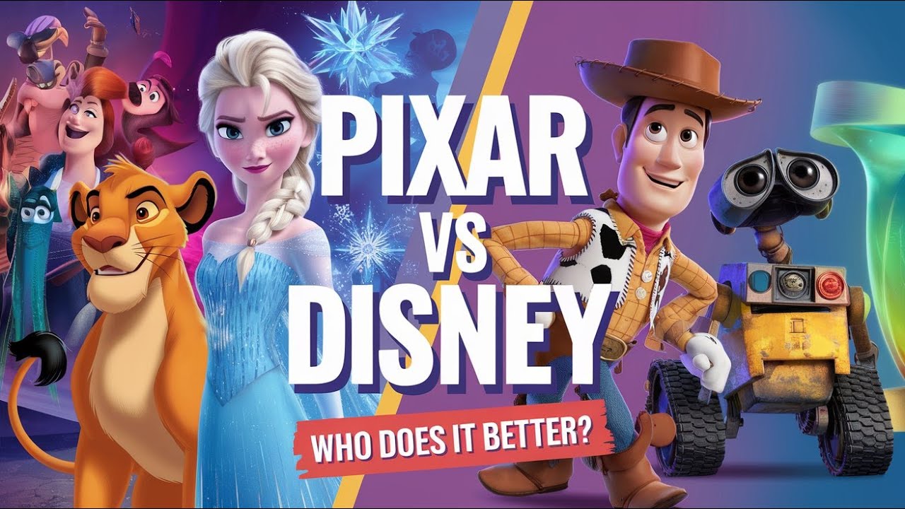 Pixar vs Disney | Who does it better - YouTube