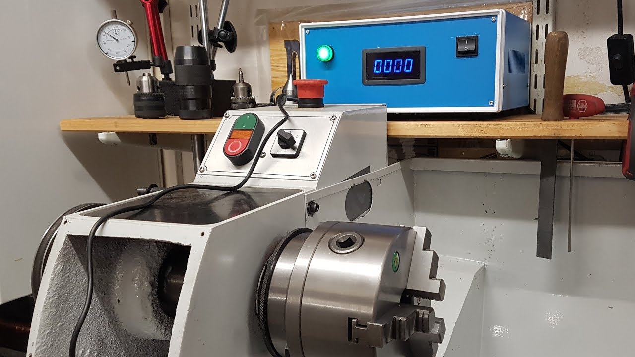 Drehzahlanzeige für die Drehbank|Speed indicator for Lathe|Alles ...