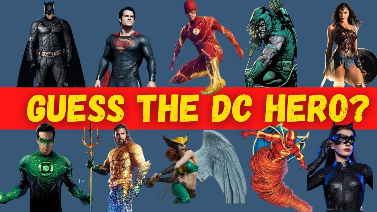 Guess The DC Super Hero by Emoji ?|| Guess the DC Character || -Fun ...