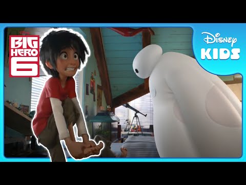 😱 Hiro's Toe Injury Drama!  | Big Hero 6 | Disney Kids