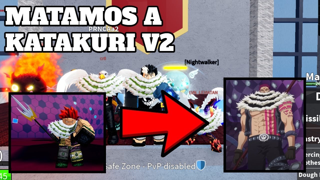 MATO A KATAKURI V2 POR PRIMERA VEZ | BLOX FRUITS - YouTube