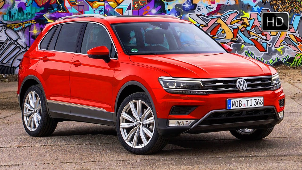 2016 Volkswagen Tiguan Compact SUV Wild Cherry Metallic Exterior ...