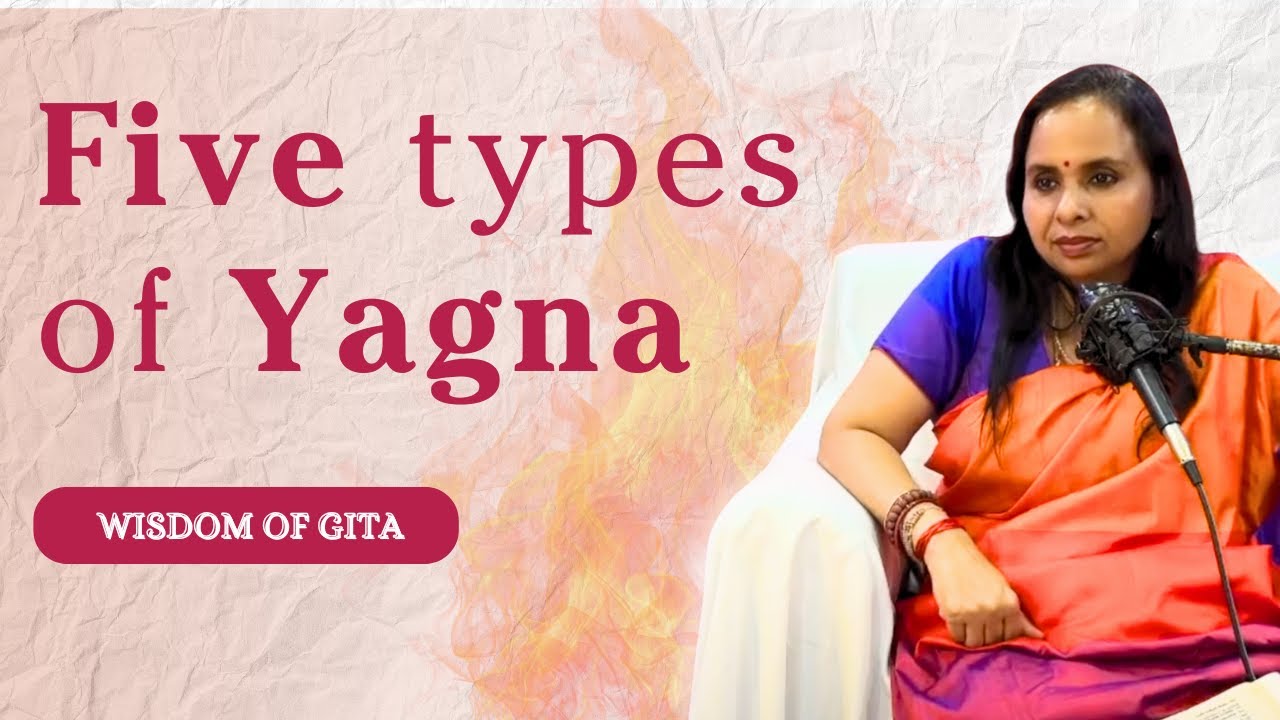 Five types of Yagna । Wisdom of Gita । Short Satsang | Bhagvad Gita ENG ...
