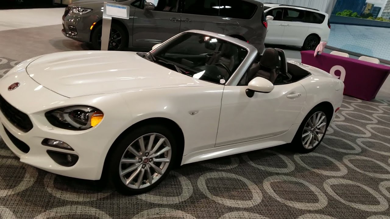 2022 Fiat 124 Spyder Convertible Walkaround Review - YouTube