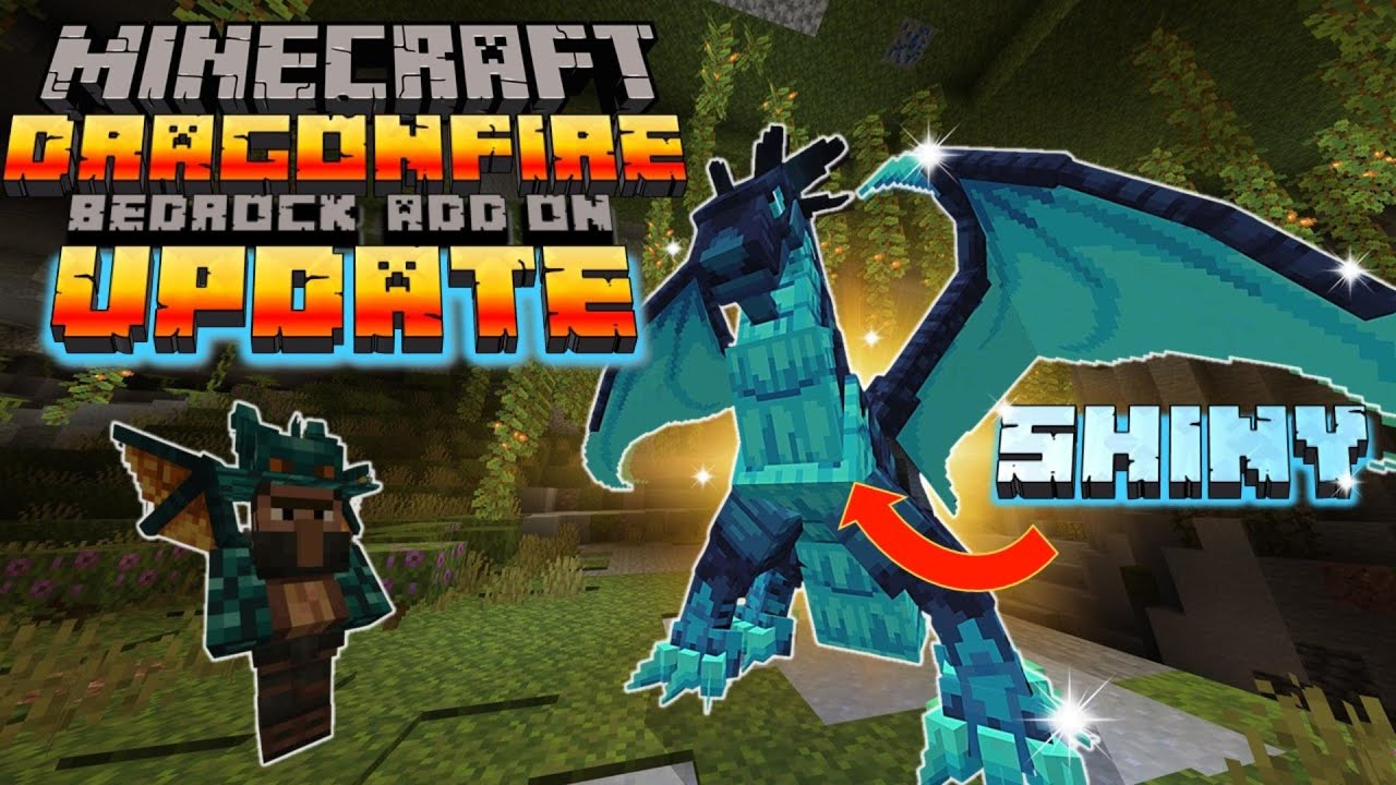 Minecraft Dragonfire UPDATE and Hotfix Guide! Bedrock Edition ADD-ON ...