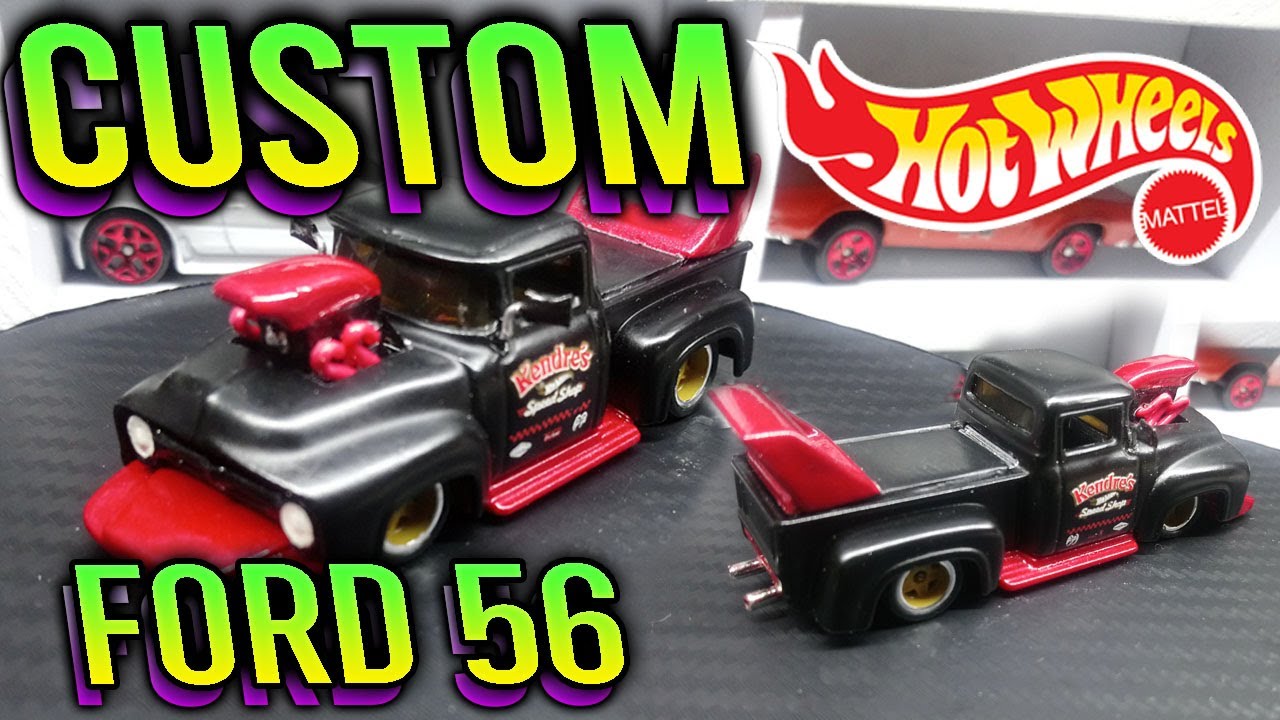 🔥🔥CUSTOM FORD 56 TRUCK HOT WHEELS, COMO HACER ESTE SUPER CUSTOM🔥🔥 - YouTube