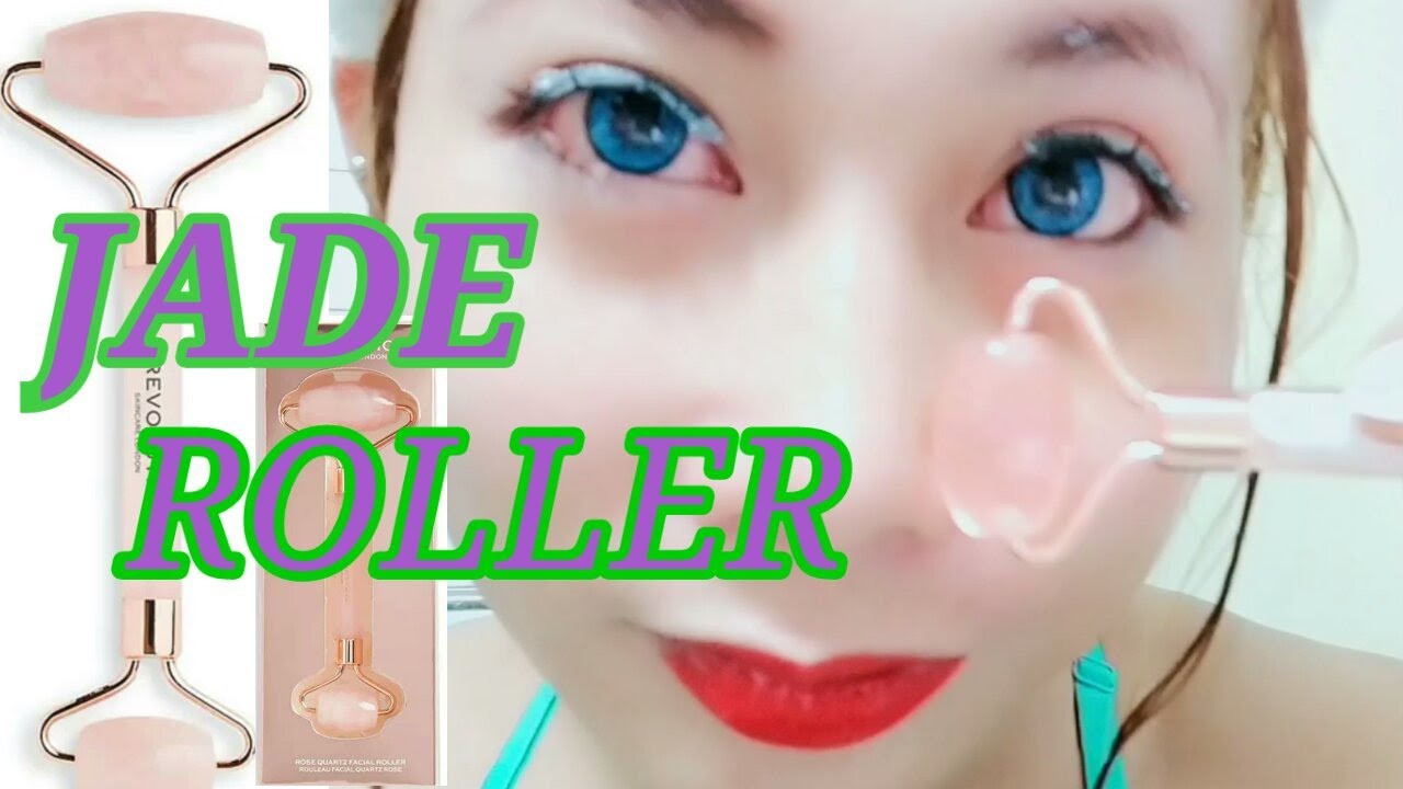 JADE ROLLER MASSAGE ASMR WITH SKINCARE︳HOW TO USE - YouTube