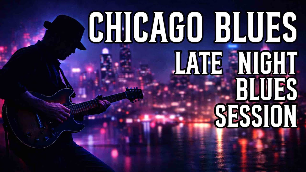 Late Night Chicago Blues Session Slow Instrument - YouTube