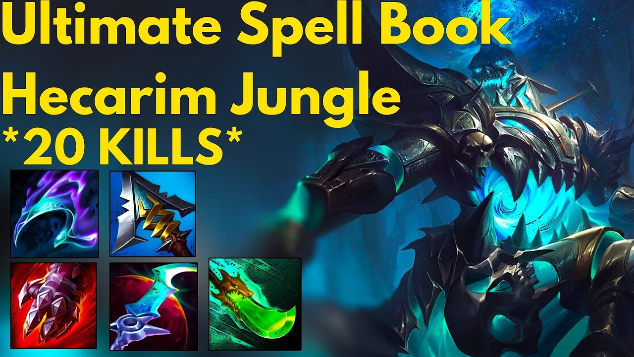 *NEW MODE* Ultimate Spell book Hecarim Jungle - YouTube