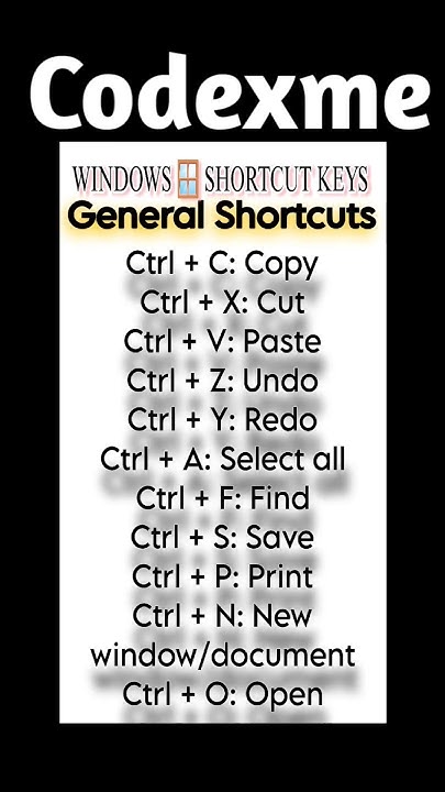 windows shortcut key general Shortcuts🤓 #viral #coding #computer #shorts #music #trance - YouTube